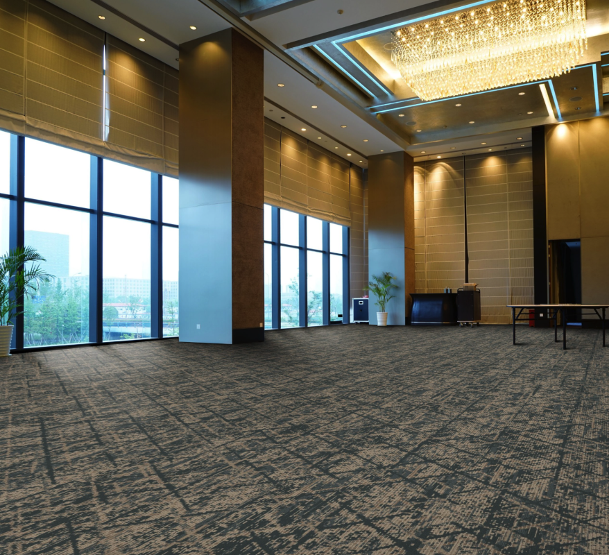 Lino | Triangle Pattern | Hotel Carpet | Commercial